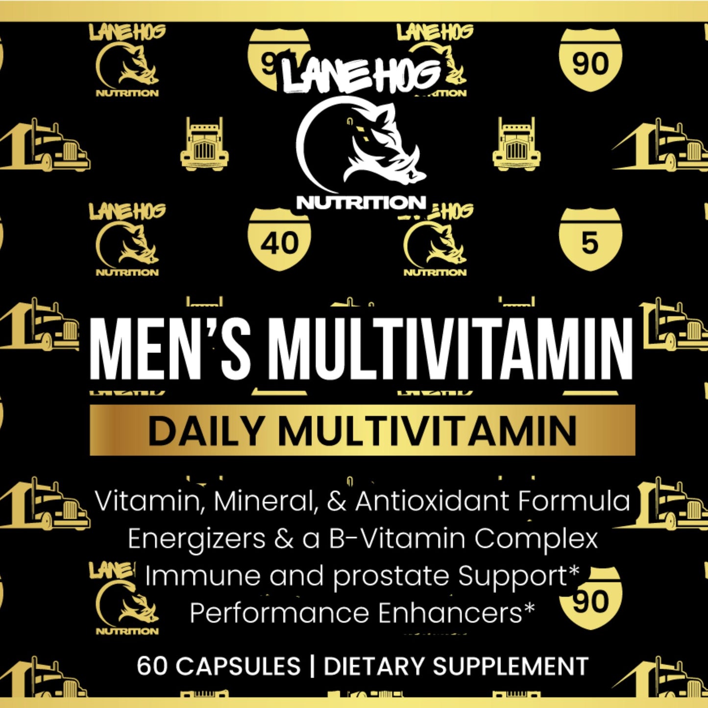 Men's Multivitamin - Daily Capsules – LANE HOG NUTRITION